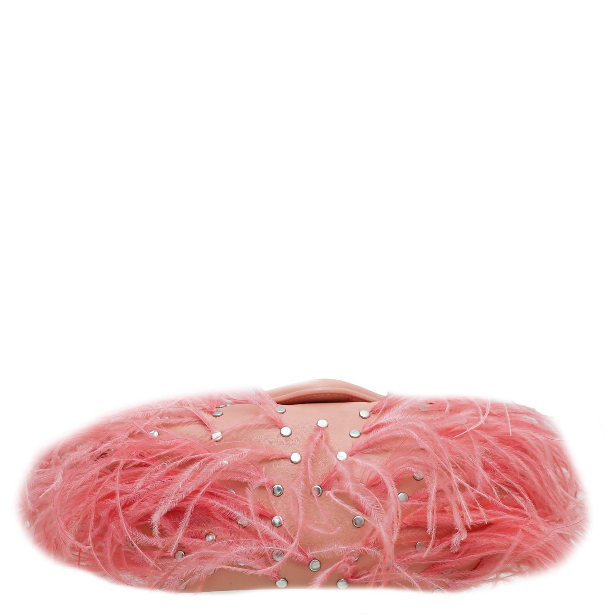 Bottega Veneta Peach Beak Feather Bag – THE CLOSET