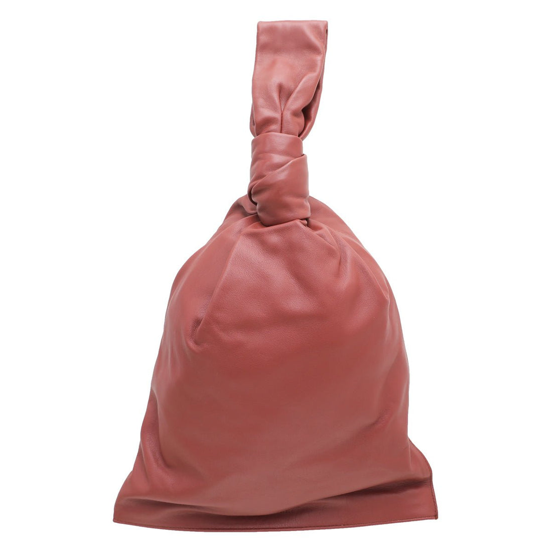 Bottega Veneta Rust The Twist Knotted Clutch – The Closet