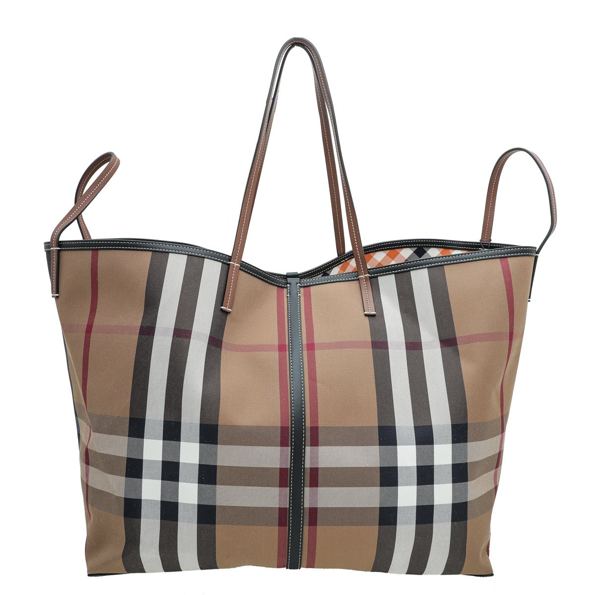 Burberry Birch Brown Beach XL Tote Bag – THE CLOSET