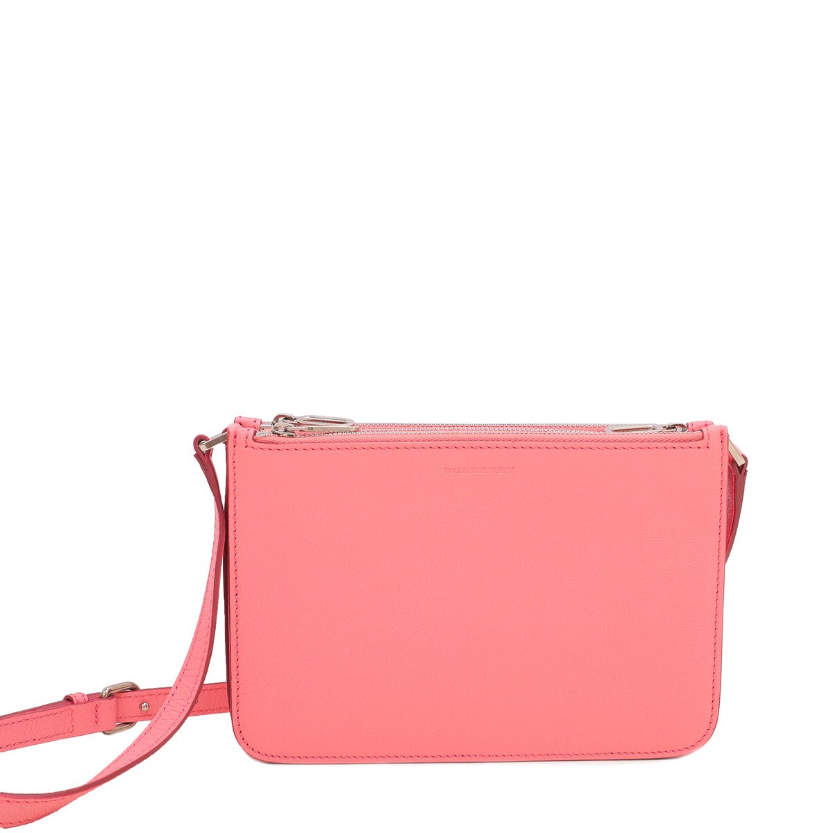 Burberry Blush Pink Triple Zipped Crossbody Bag – THE CLOSET