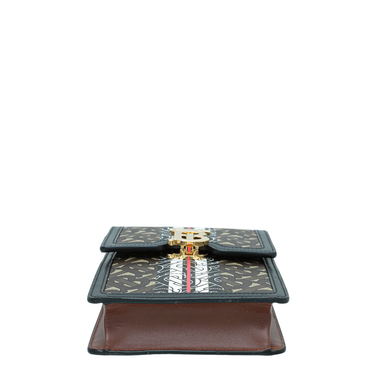 Burberry Bridle Brown TB Monogram Robin Bag – THE CLOSET