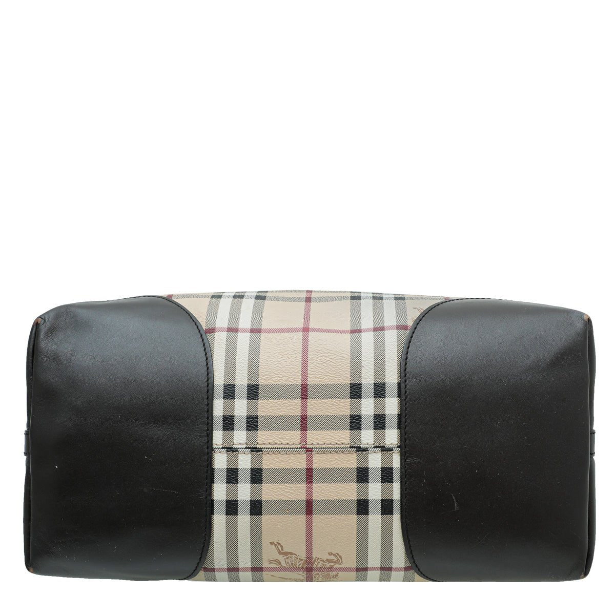 Burberry Chocolate Haymarket Check Hepburn Small Bag – THE CLOSET