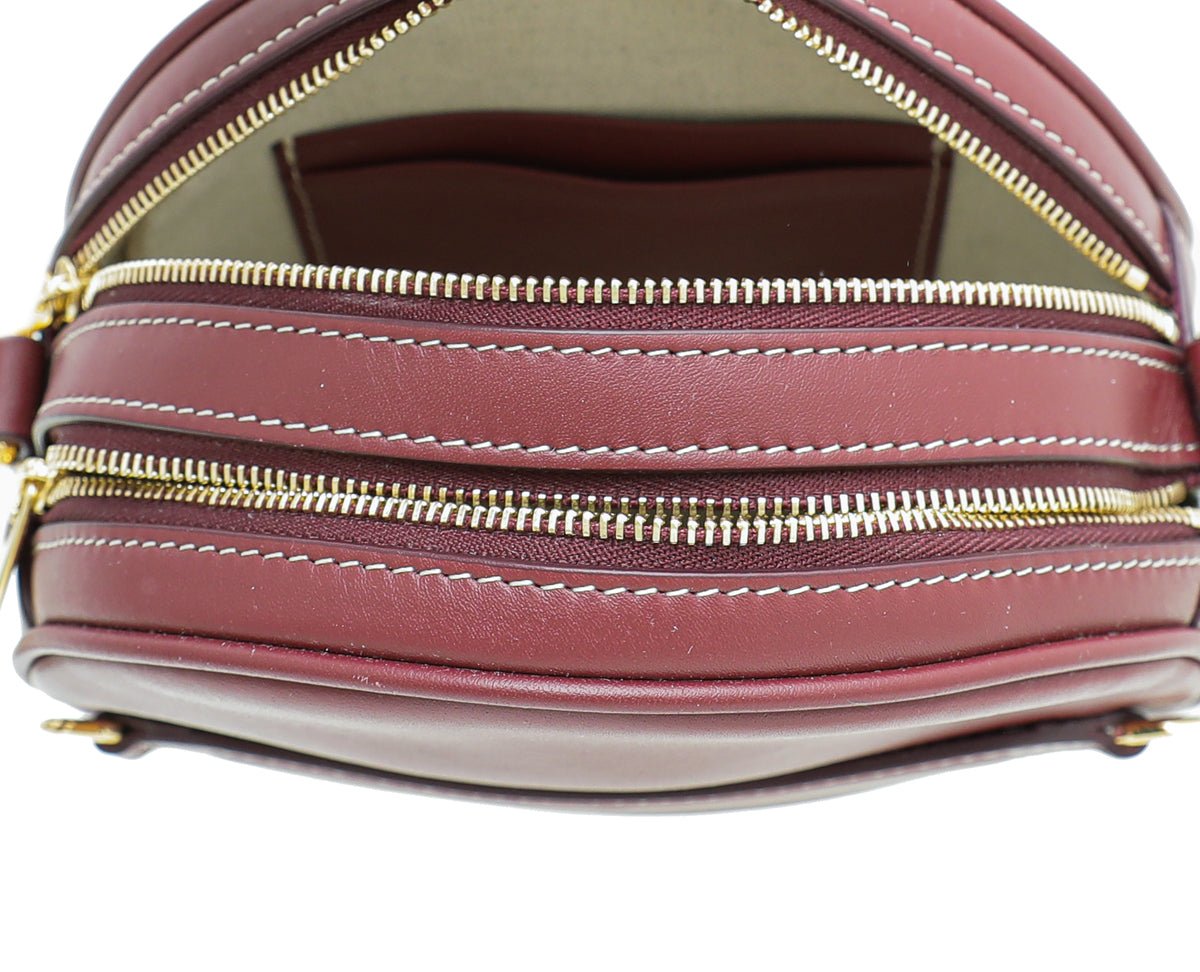 Burberry Garnet Louise Round Bag – THE CLOSET