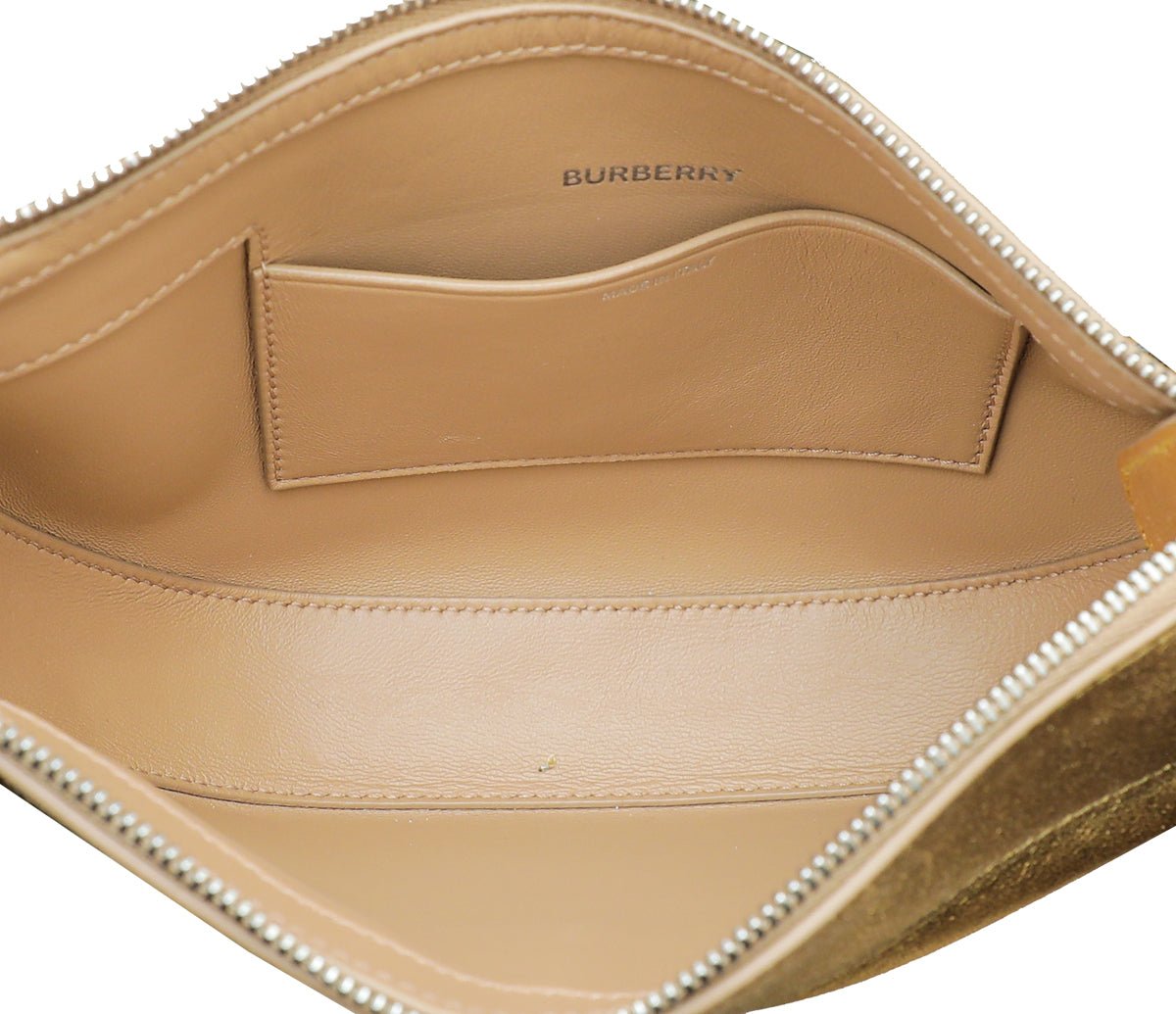 Burberry Gold Olympia Mini Chain Zip Bag – THE CLOSET