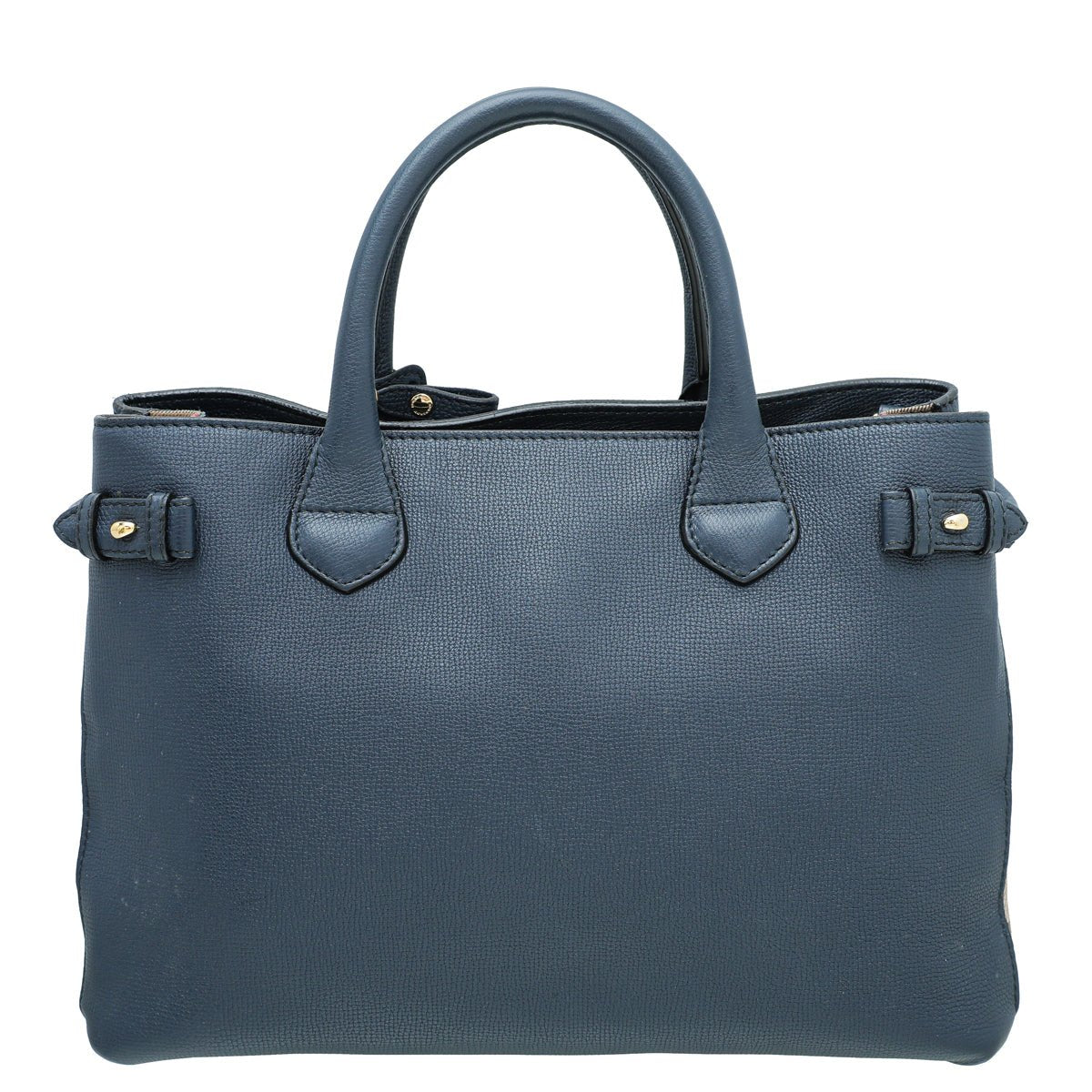 Burberry Navy Blue Banner Tote Medium Bag – THE CLOSET