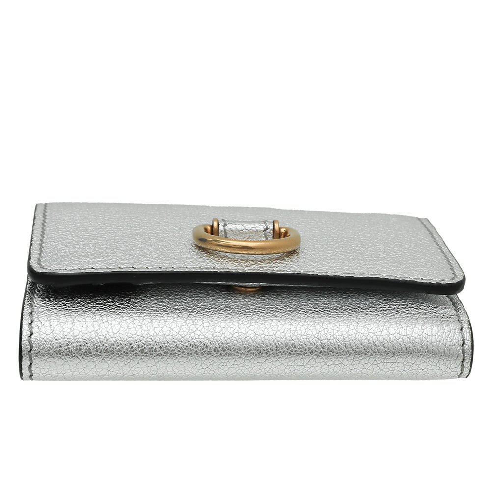 Burberry Silver D Ring Small Wallet – THE CLOSET