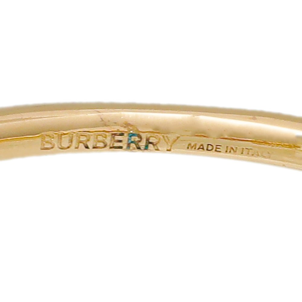 Burberry Yellow/Rose Gold Finish Horse Hoof Bracelet – THE CLOSET