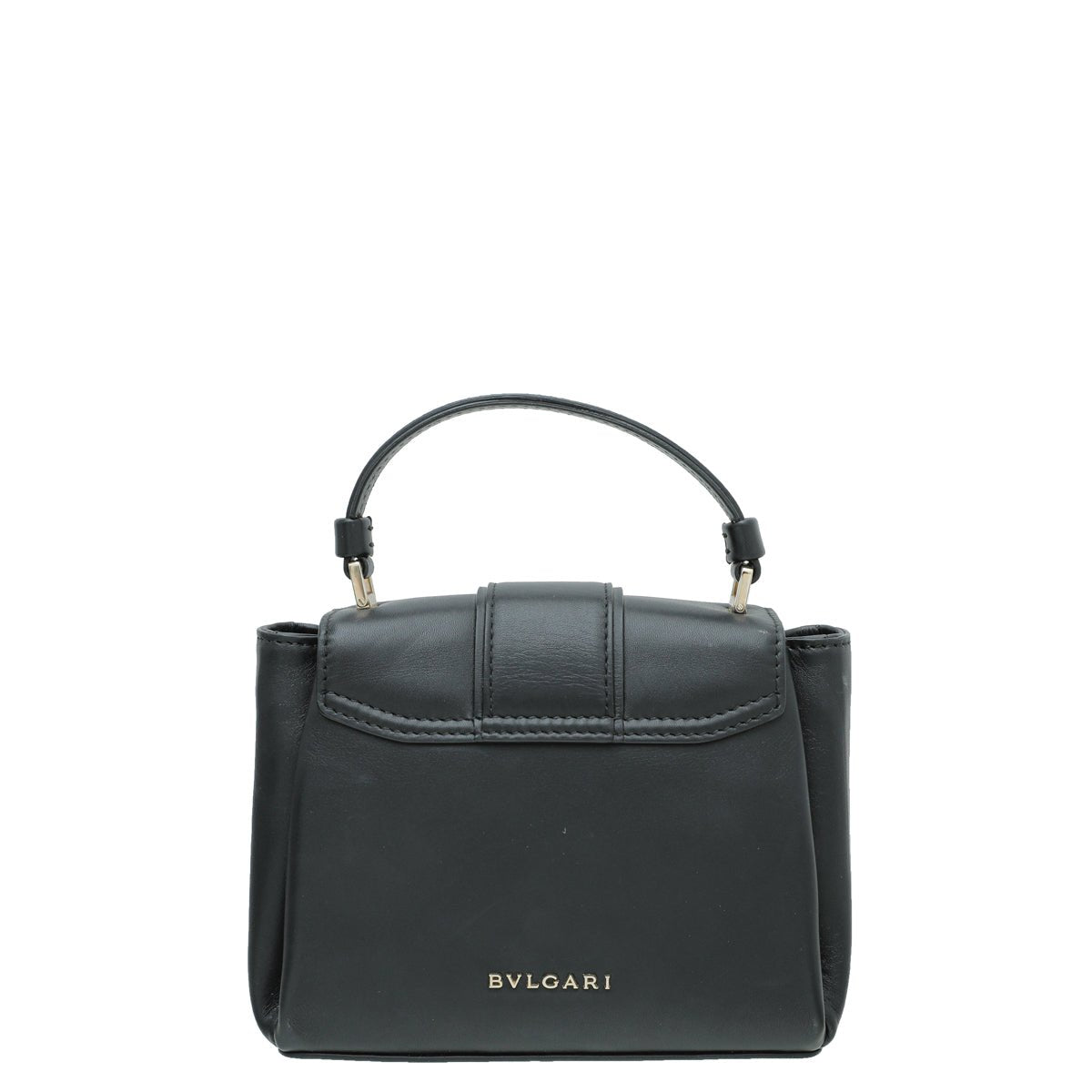 Bvlgari Black Serpenti Viper Mini Top Handle Chain Bag – THE CLOSET