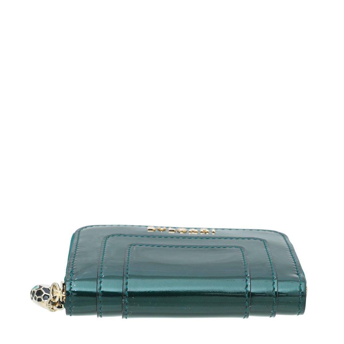 Bvlgari Emerald Green Serpenti Forever Wallet – THE CLOSET