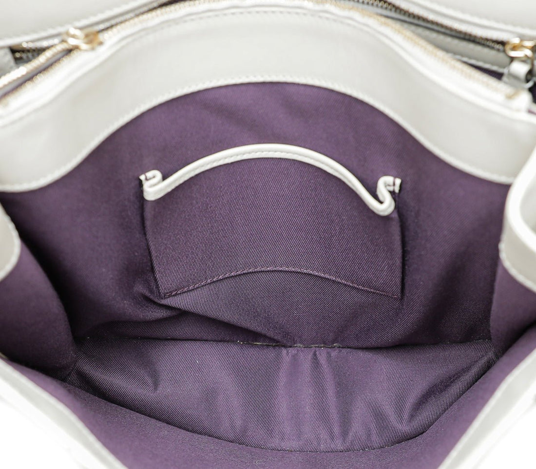 Bvlgari Light Greige Serpenti Forever Large Bag – THE CLOSET