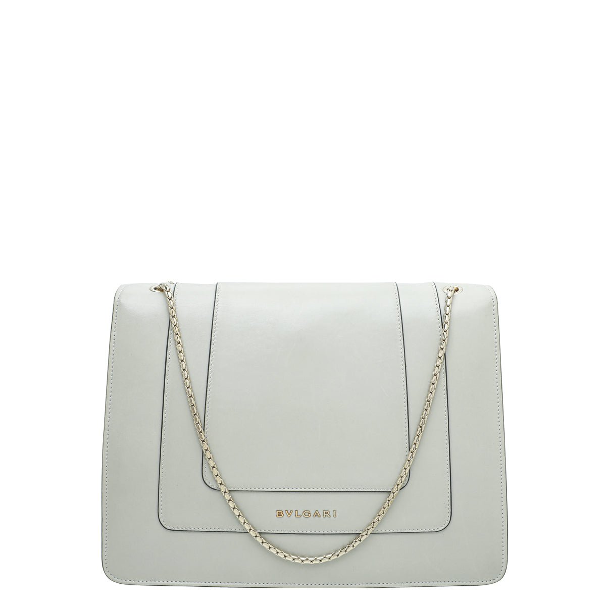Bvlgari Light Greige Serpenti Forever Large Bag – THE CLOSET