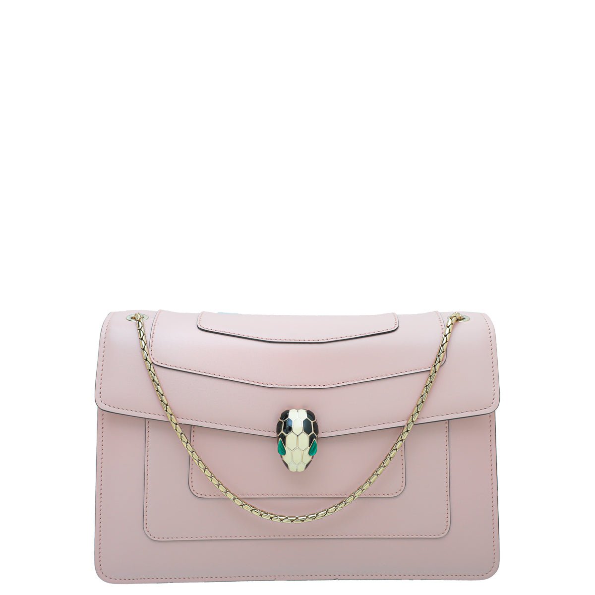 Bvlgari Light Pink Serpenti Forever Shoulder Bag – THE CLOSET