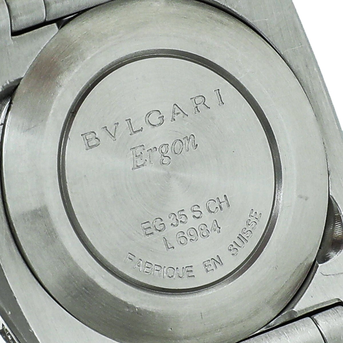 Bvlgari Stainless Steel Chronograph Ergon Automatic 35mm Watch – THE CLOSET