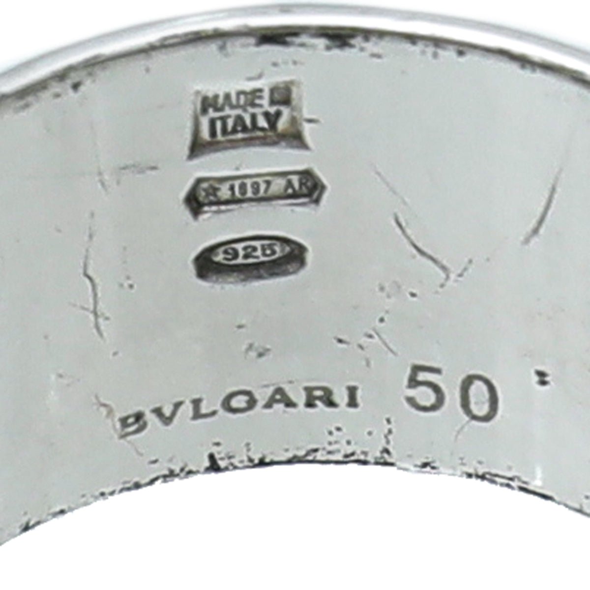 Bvlgari Sterling Silver Rewrite the Future - Save The Children Ring 50 ...