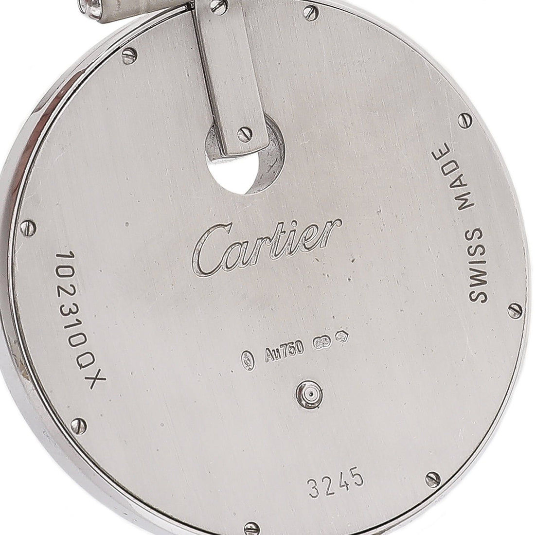 Cartier 18K White Gold Diamond Captive De Cartier 50mm Watch – THE CLOSET