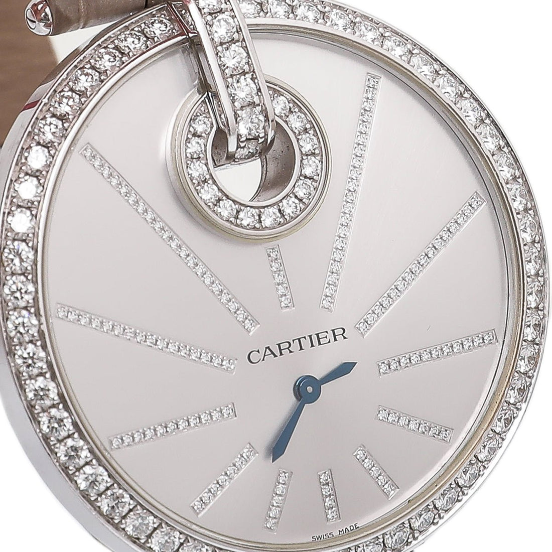 Cartier 18K White Gold Diamond Captive De Cartier 50mm Watch – THE CLOSET