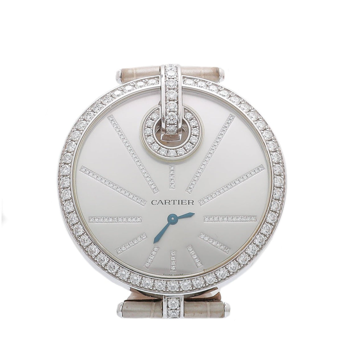 Cartier 18K White Gold Diamond Captive De Cartier 50mm Watch – THE CLOSET