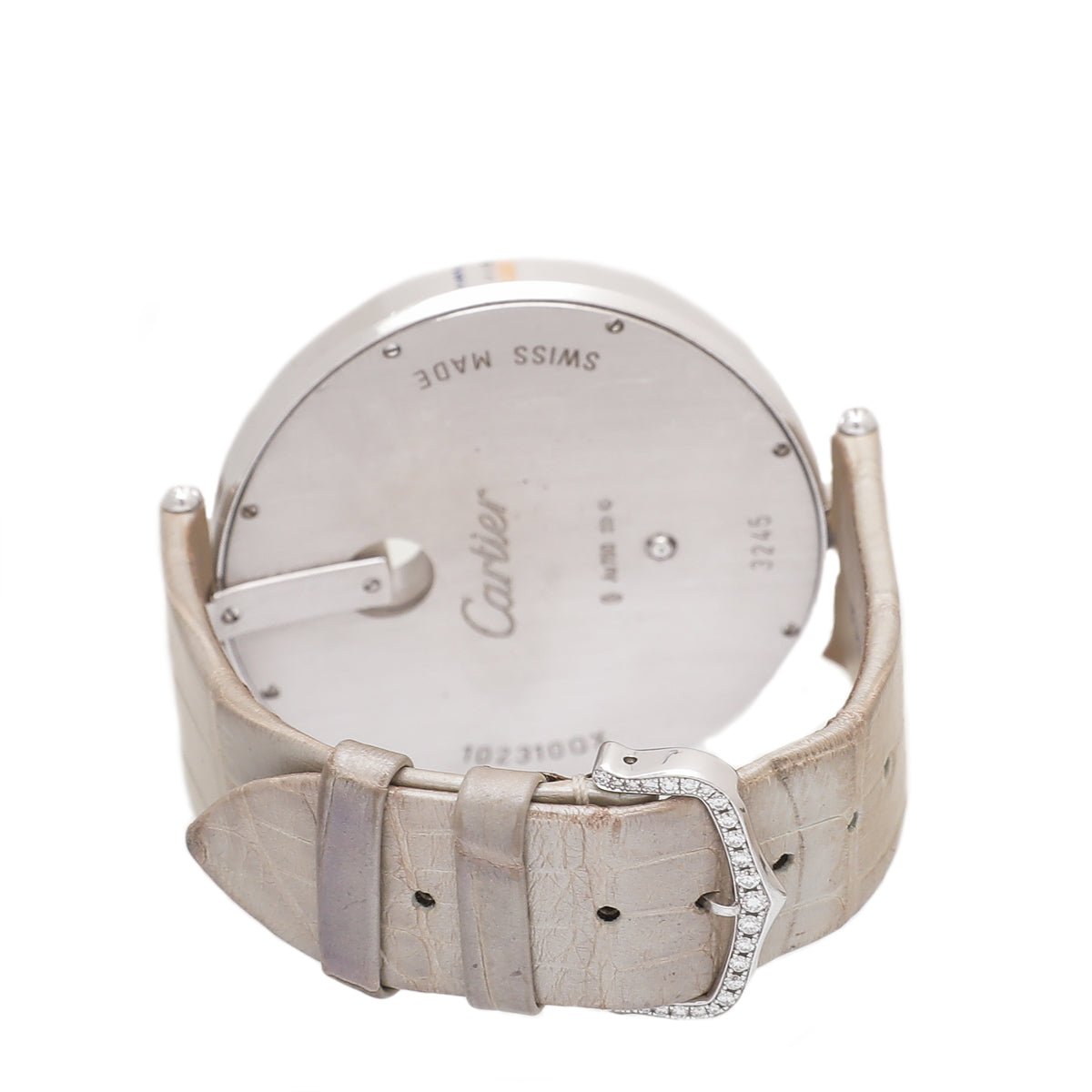 Cartier 18K White Gold Diamond Captive De Cartier 50mm Watch – THE CLOSET