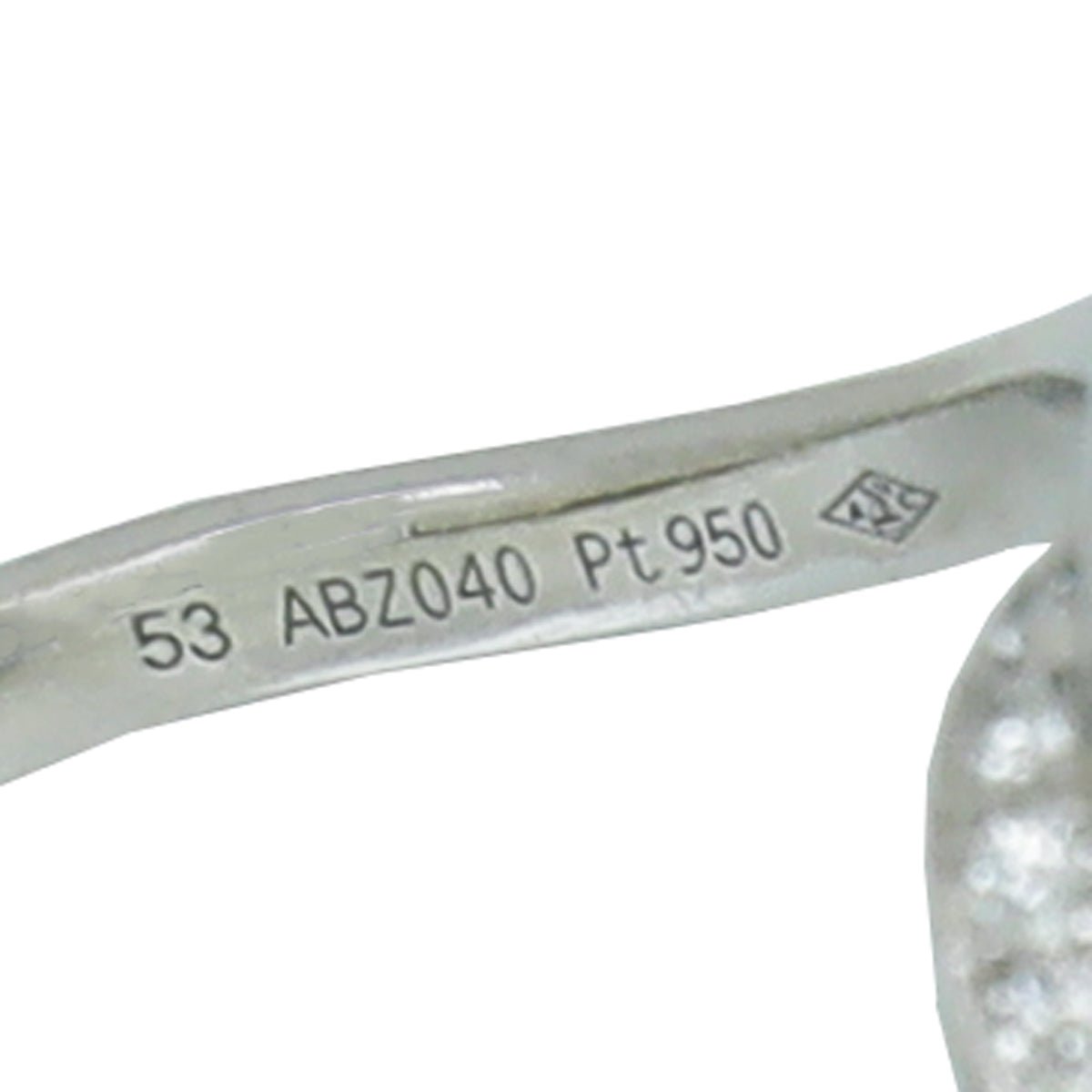 Cartier Trinity Ruban Platinum Solitaire Ring 53 – THE CLOSET