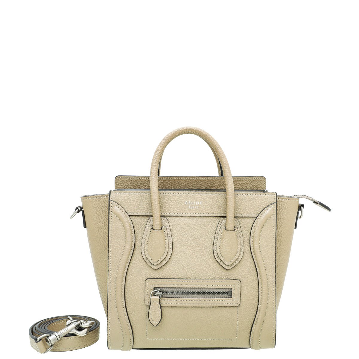 Celine Dune Nano Luggage Drummed Bag – THE CLOSET