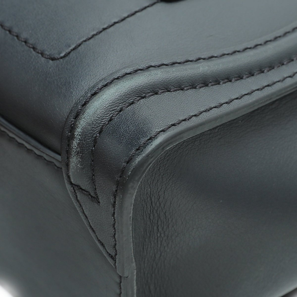 Celine Navy Blue Nano Luggage Nano Bag – THE CLOSET