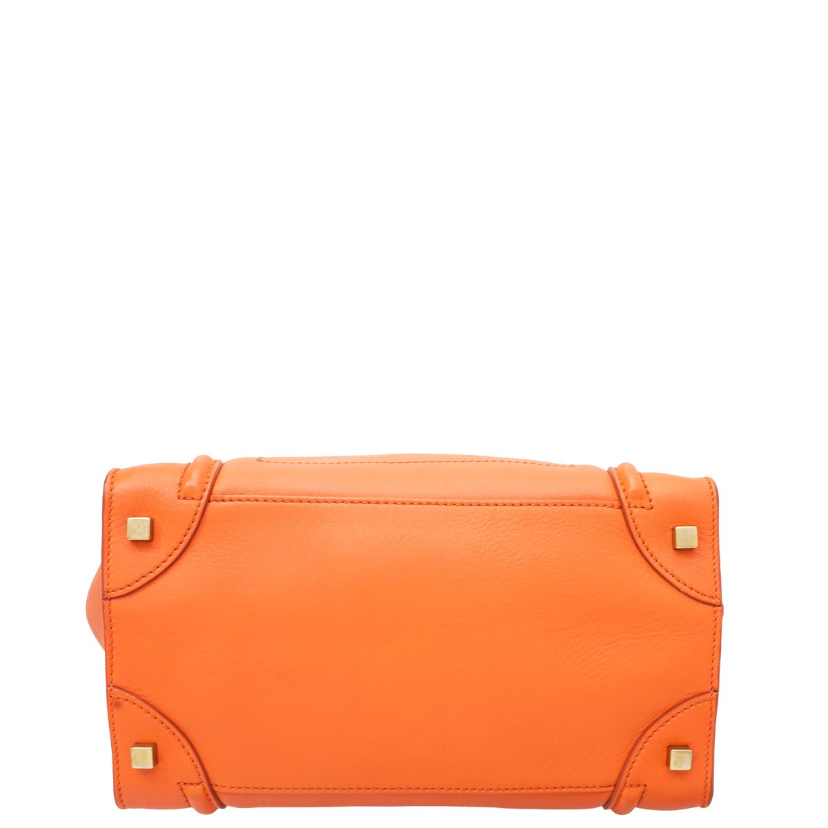 Celine Orange Mini Luggage Bag – THE CLOSET