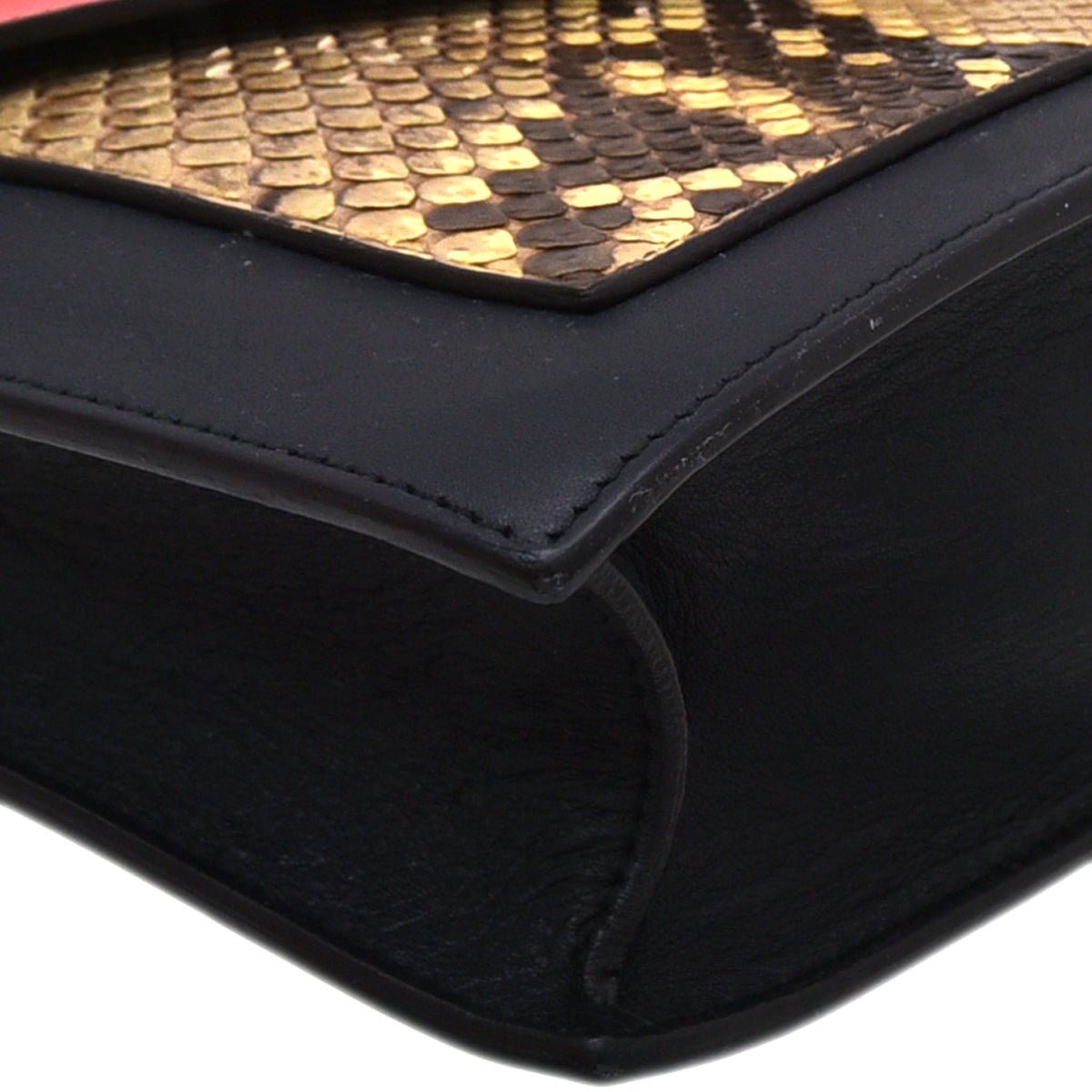 Celine Tricolor Envelope Python Chain Pouch – THE CLOSET