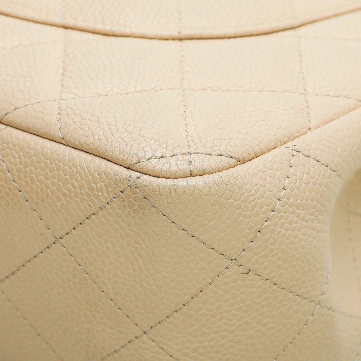 Chanel Beige CC Classic Double Flap Jumbo Bag – THE CLOSET