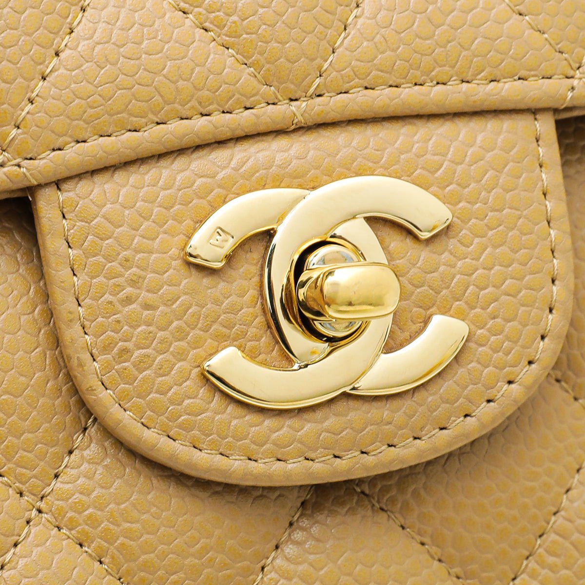 Chanel Beige Classic Double Flap Medium Bag – THE CLOSET