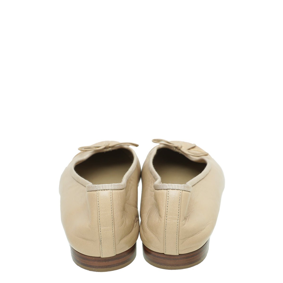 Chanel Bicolor CC Cap Toe Ballet Flats 38 – The Closet