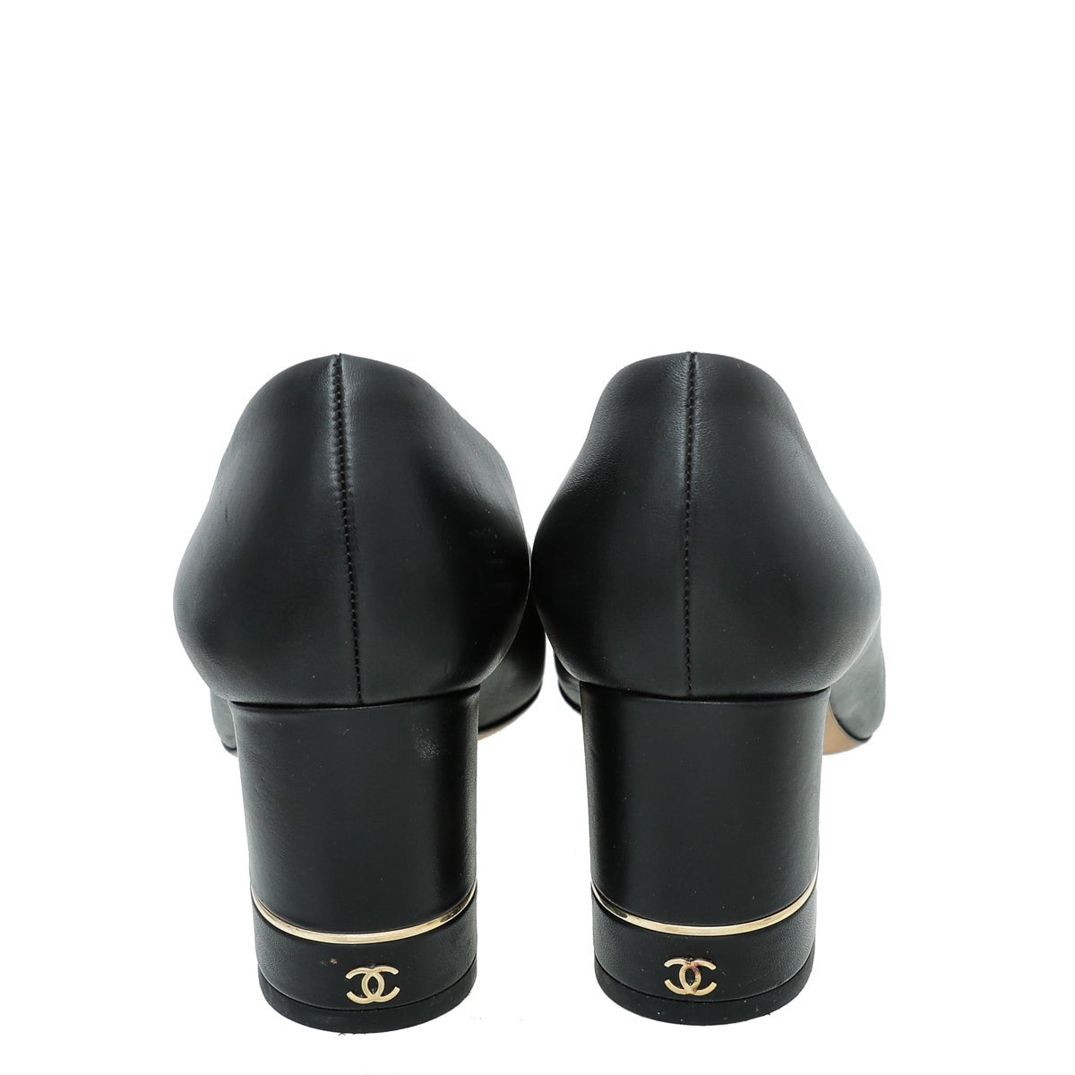 Chanel Bicolor CC Cap Toe Pump 38.5 – THE CLOSET