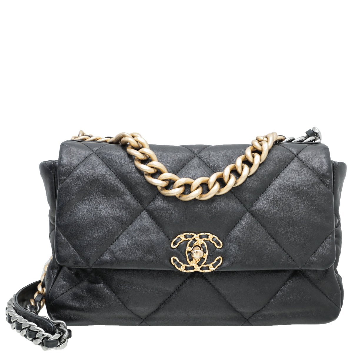 Chanel Black 19 Large Bag – THE CLOSET