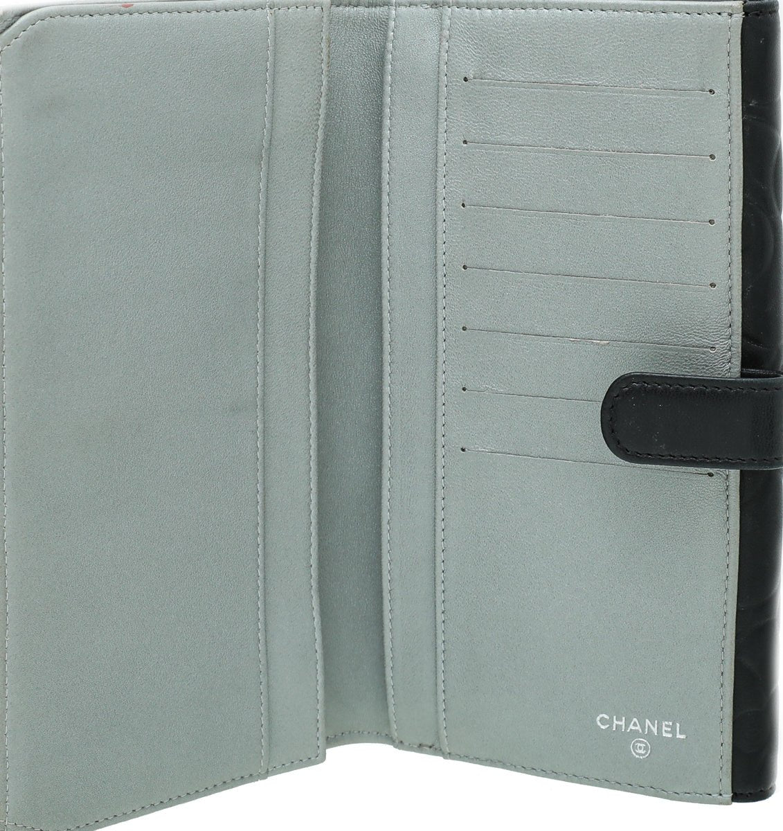 Chanel Black CC Camellia French Wallet – THE CLOSET