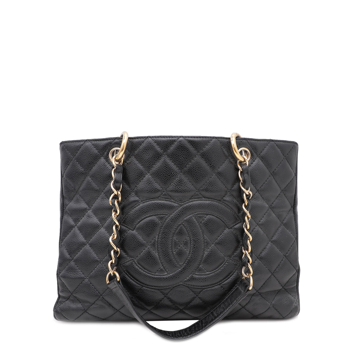 Chanel Black CC GST Medium Tote Bag – THE CLOSET