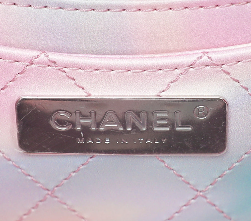 Chanel Candy Pink CC Patent PVC Small Vanity Case – The Closet