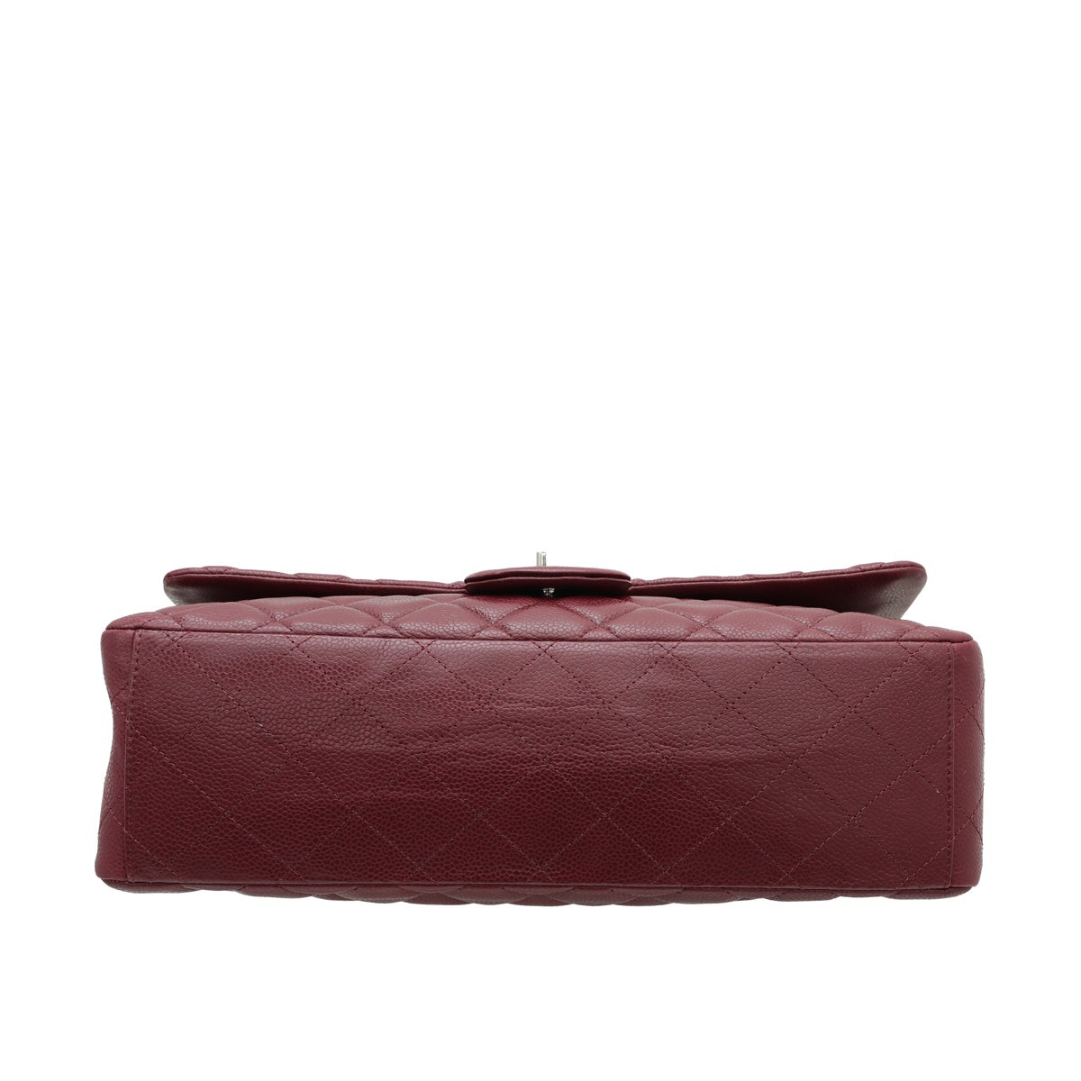 Chanel Dark Red Classic Single Flap Bag – THE CLOSET