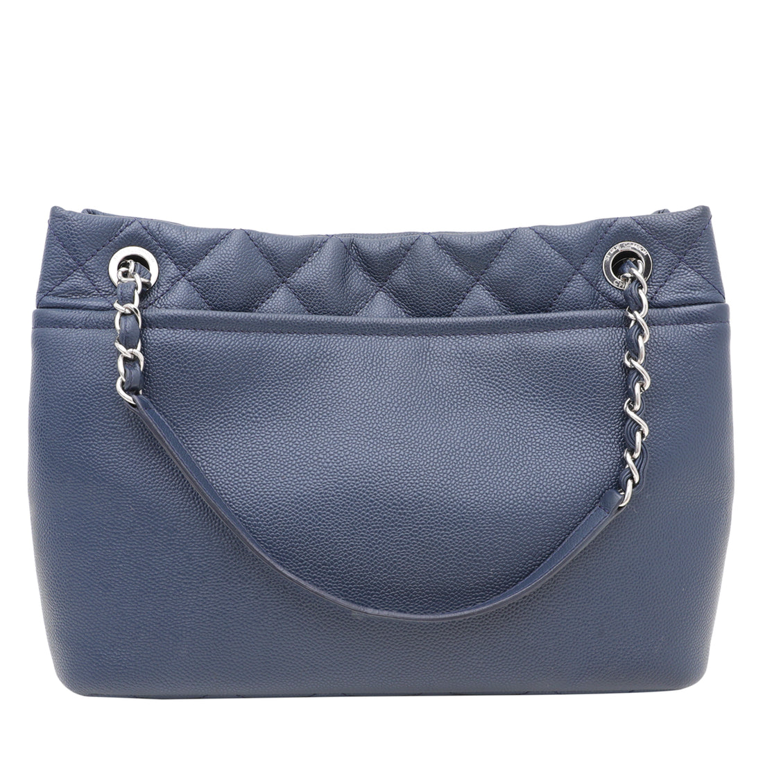 Chanel Navy Blue GST Timeless Shopping Bag – THE CLOSET