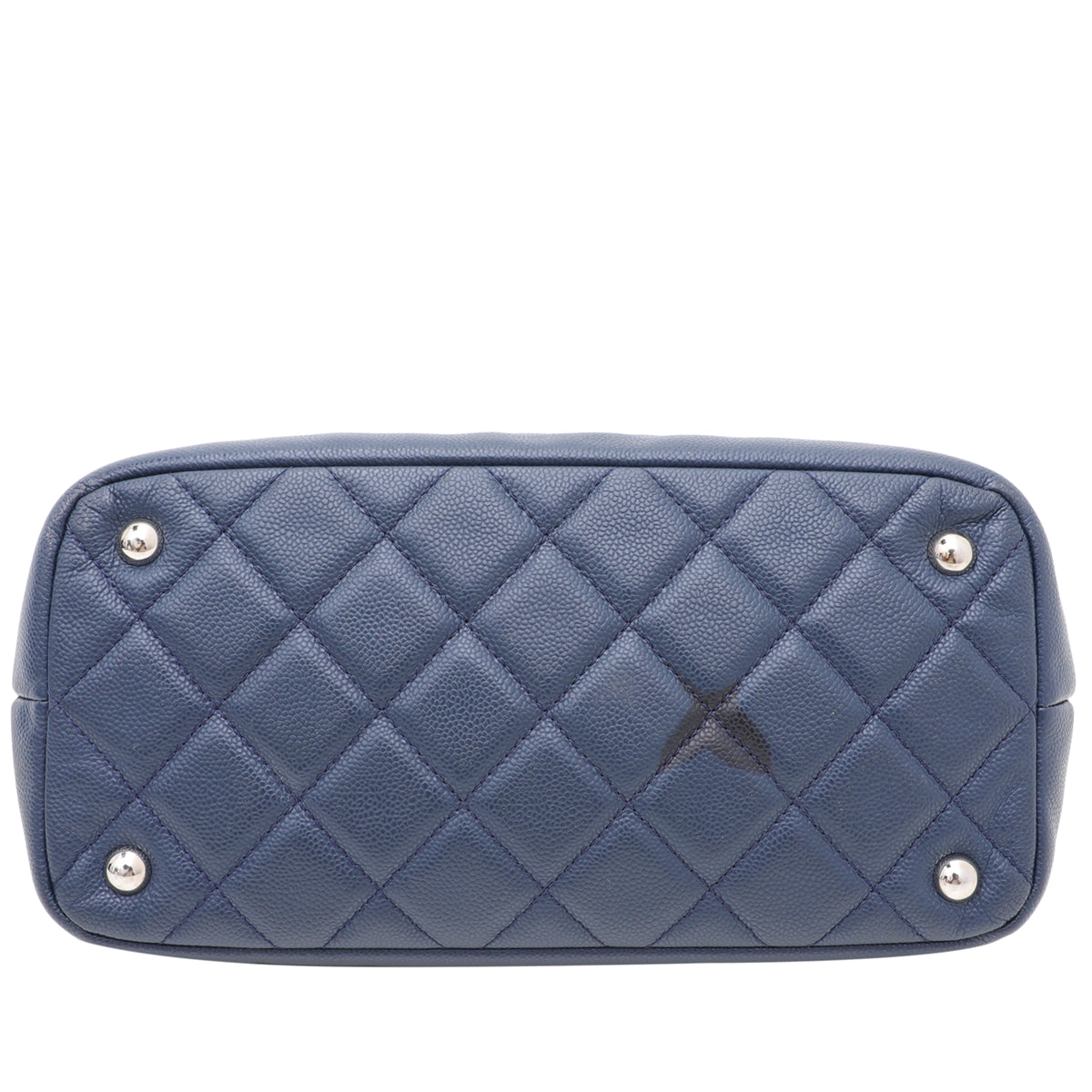 Chanel Navy Blue GST Timeless Shopping Bag – THE CLOSET