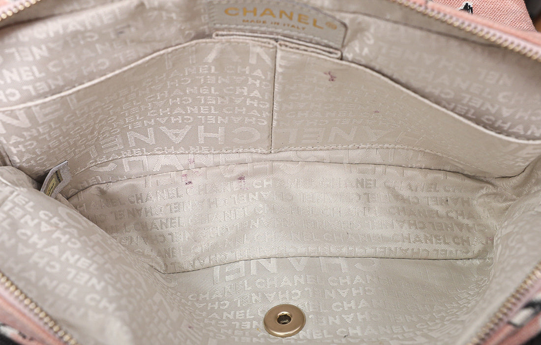 Chanel Pink Ice Cream Sundae Easy Flap Bag – THE CLOSET
