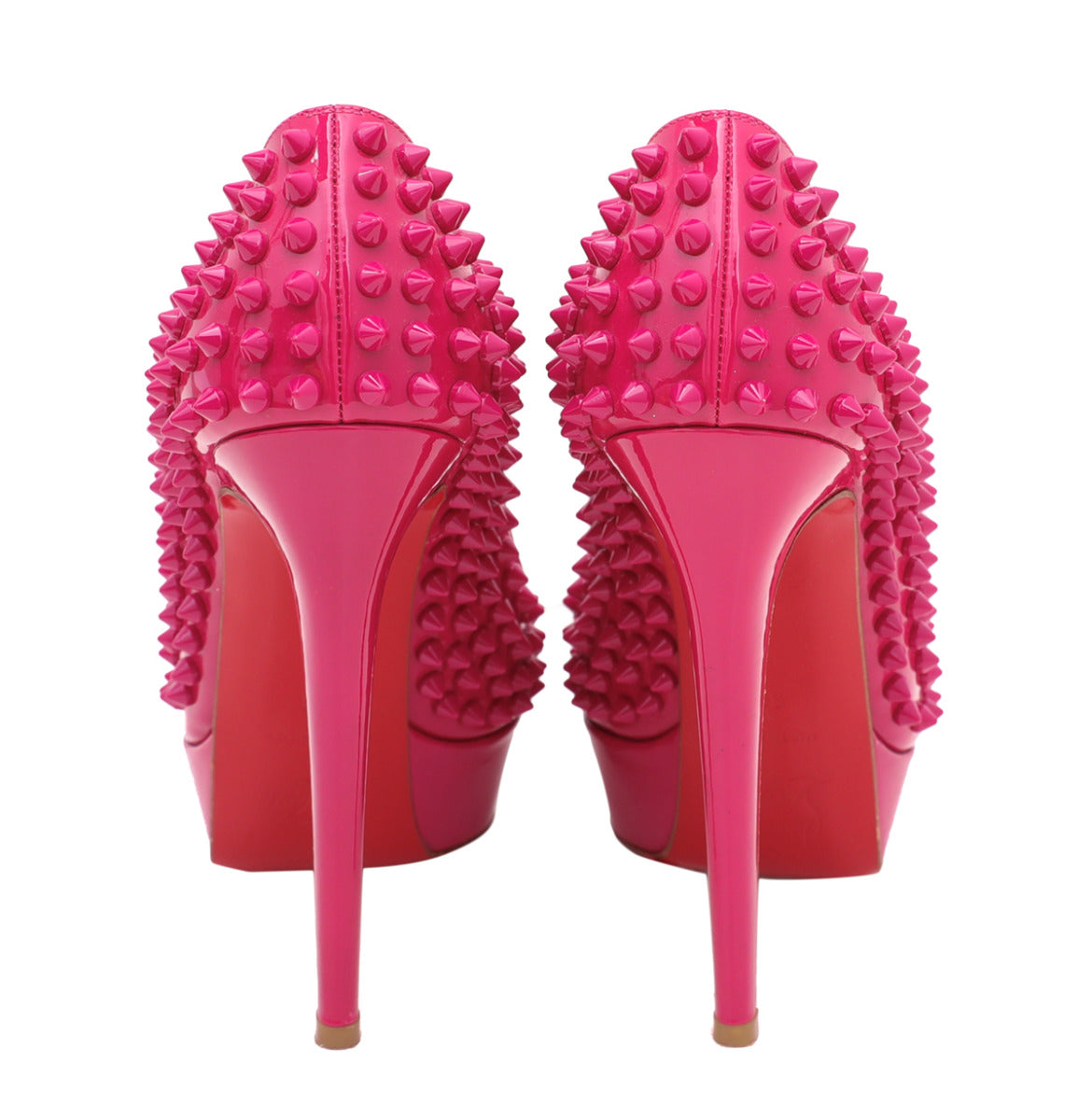 Christian Louboutin Pink Alti Spike Pump 38 – THE CLOSET