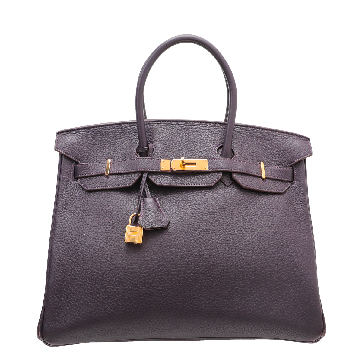 Hermes Raisin Clemence Birkin 35 Bag – THE CLOSET