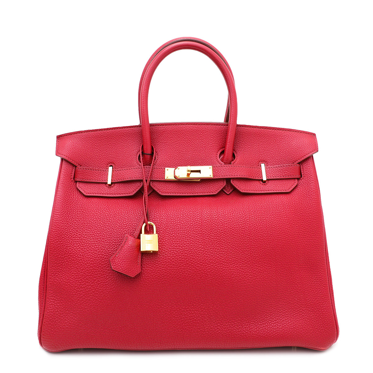 Hermes Rouge H Birkin 35 – THE CLOSET