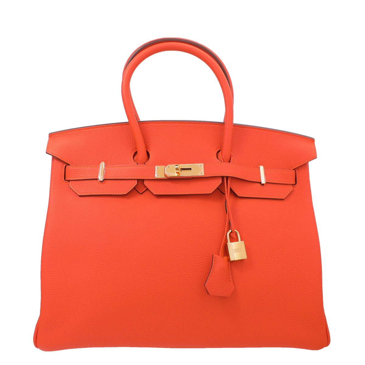Hermes Orange Birkin 35 Bag – THE CLOSET