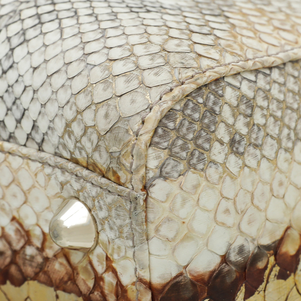 Christian Dior Bicolor Python Lady Dior Large Bag – THE CLOSET