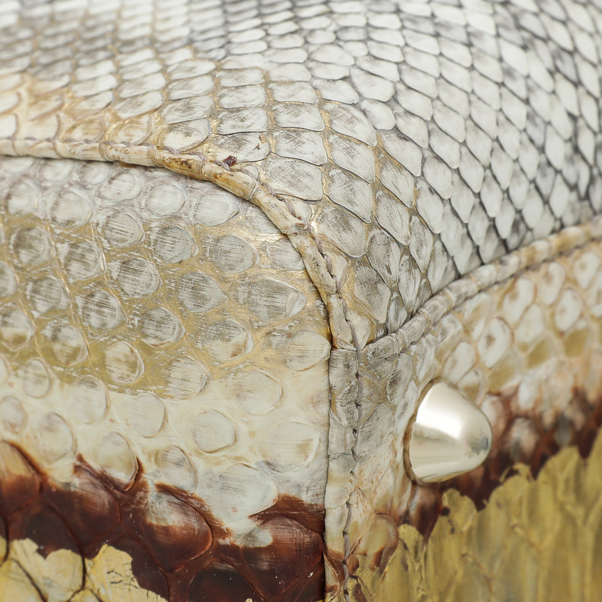 Christian Dior Bicolor Python Lady Dior Large Bag – THE CLOSET