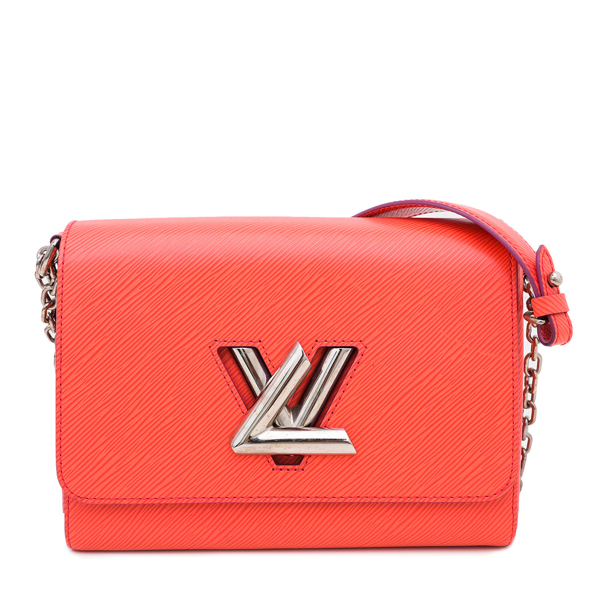 Louis Vuitton Poppy Twist Lock MM Bag – THE CLOSET