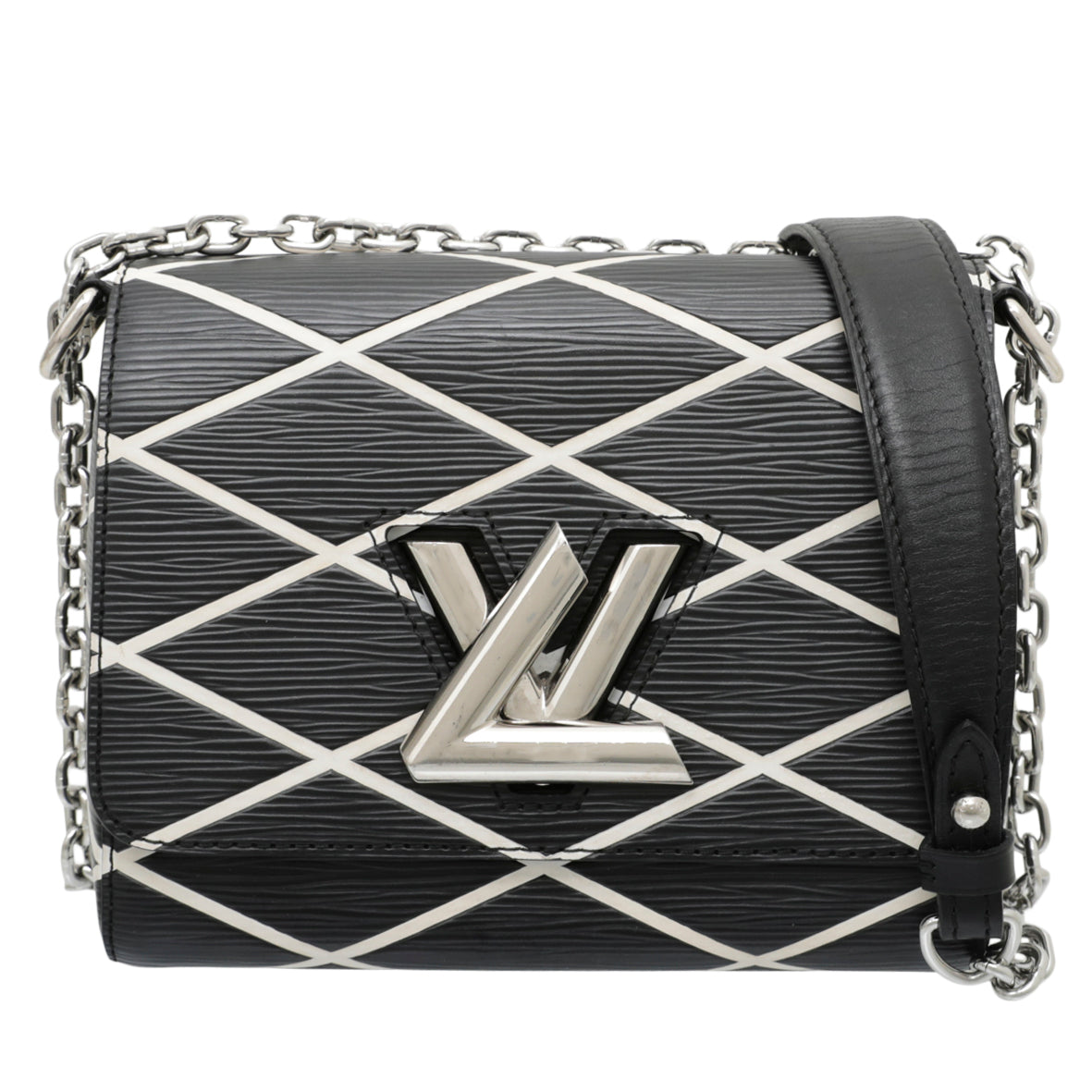 Louis Vuitton Noir Twist Malletage PM Bag – THE CLOSET
