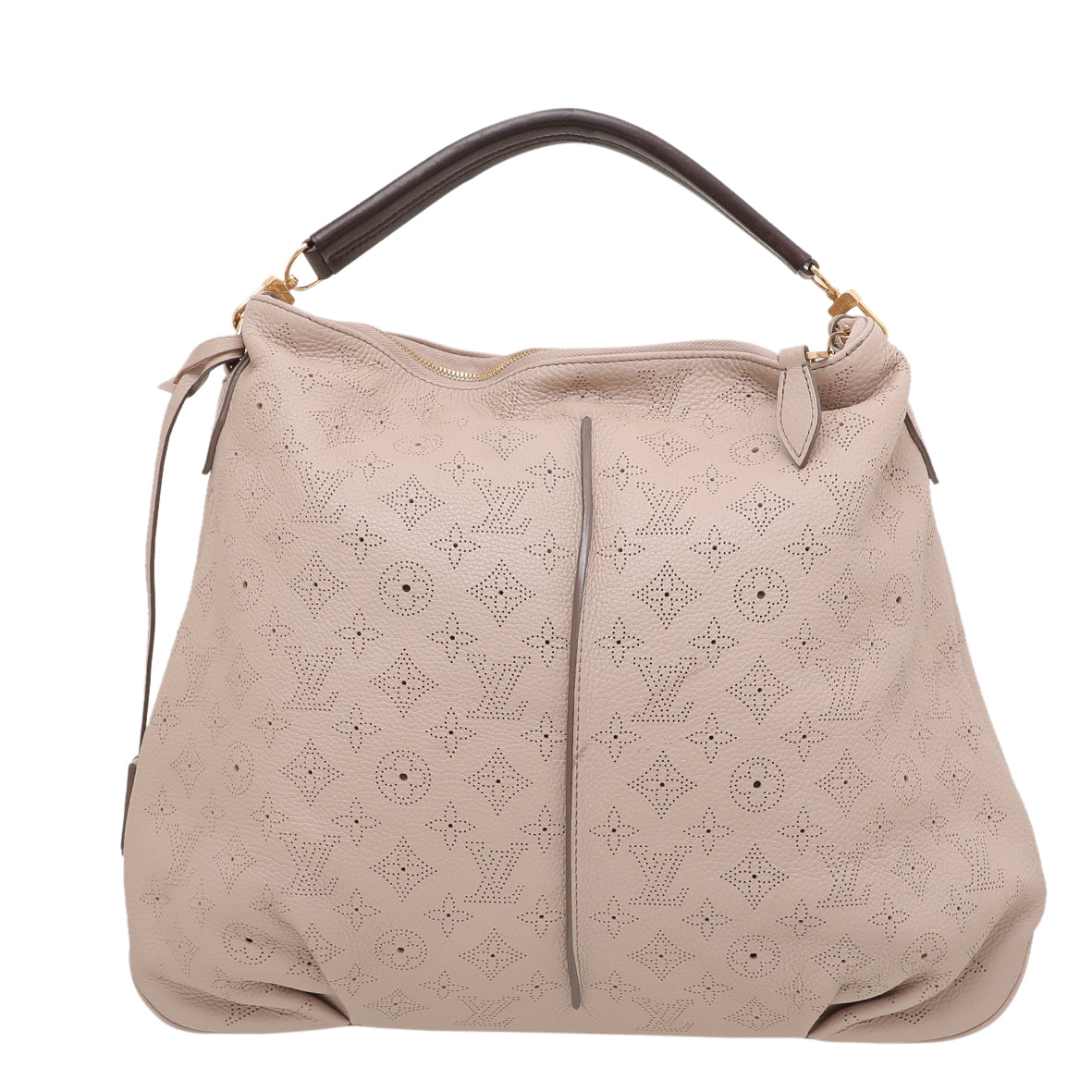 Louis Vuitton Sable Mahina Selene Bag W/ Detachable Pouch – THE CLOSET