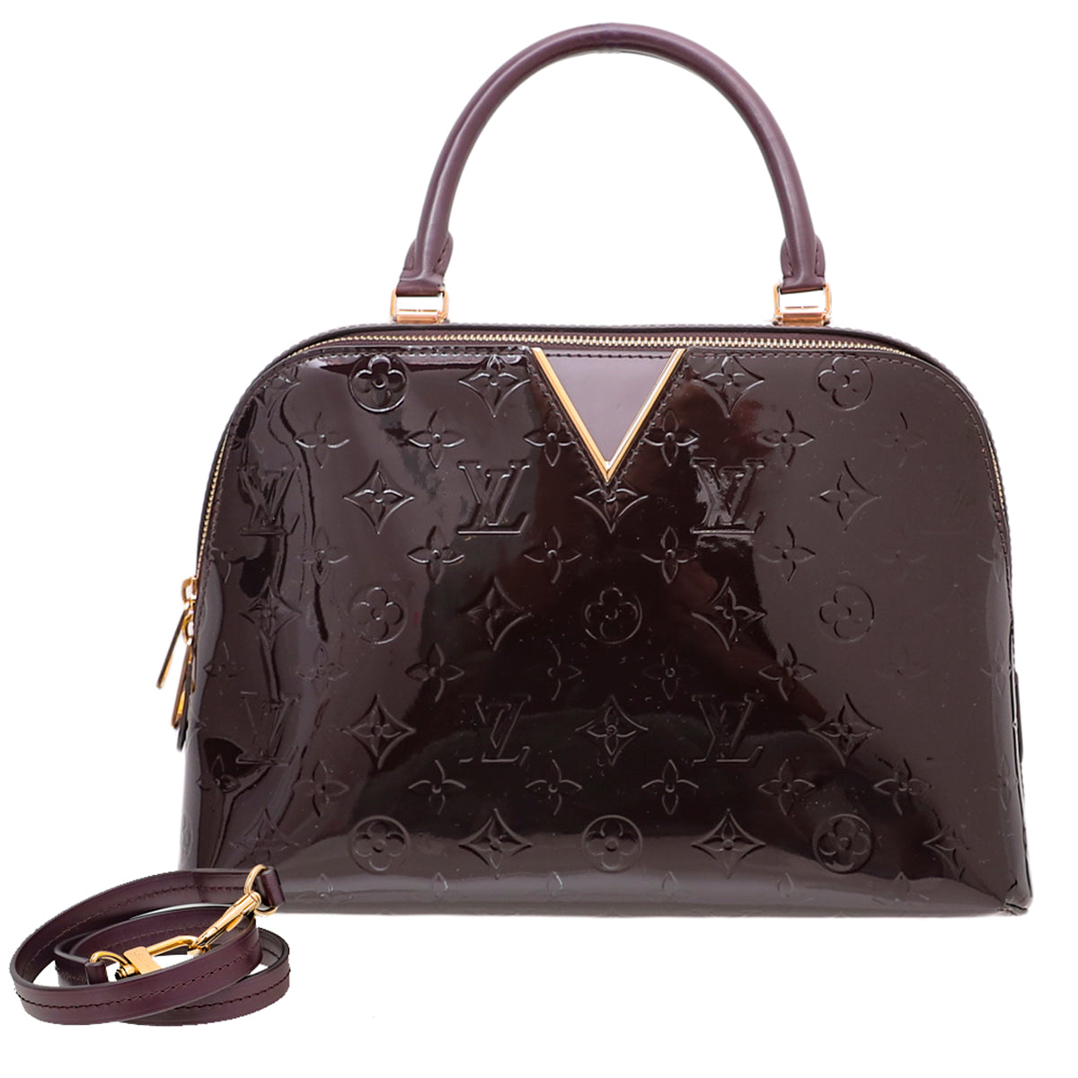 Louis Vuitton Amarante Vernis Melrose Bag – THE CLOSET