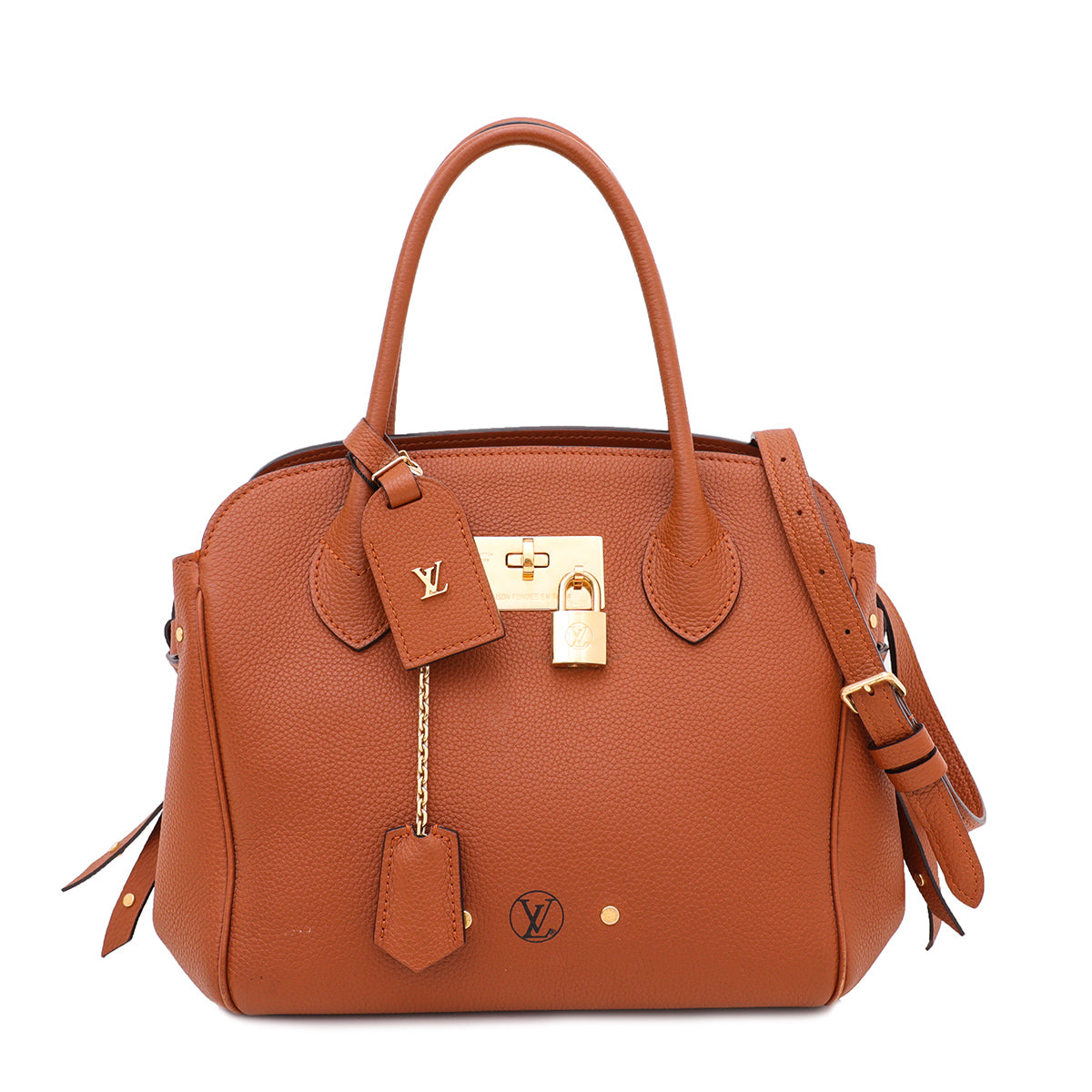 Louis Vuitton Gold Veau Nuage Milla PM Bag – THE CLOSET